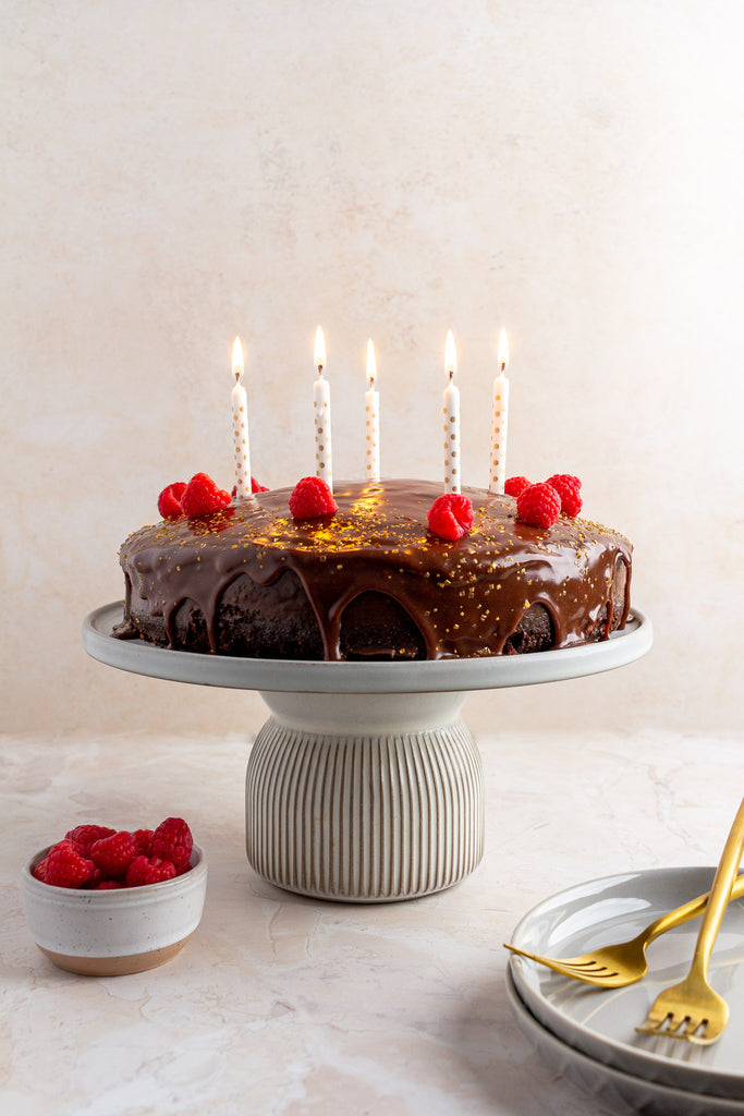 Chocolate Birthday Cake (GF) – Nodo Donuts